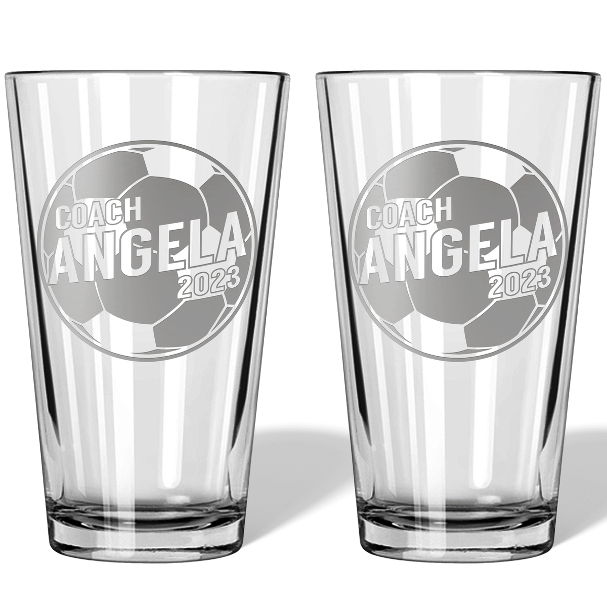 Personalized Soccer Coach Glass | Engraved Coach Appreciation Gift ...
