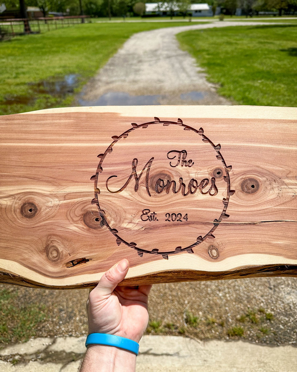 Engraved Monroe Sign – alterdindustries