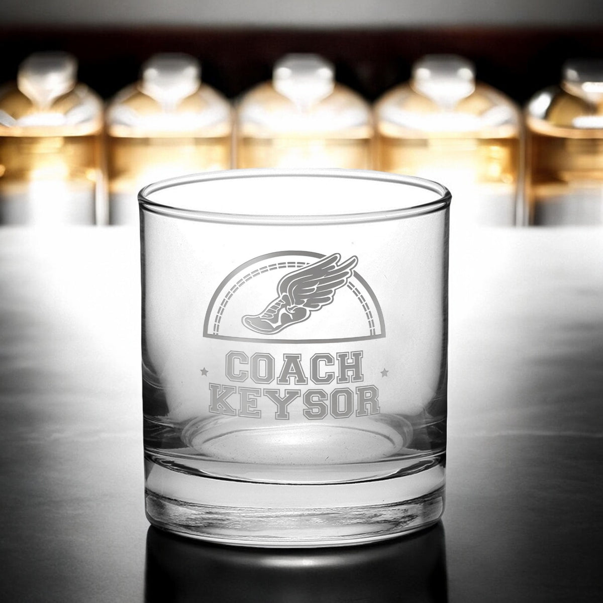 Personalized Track Coach Glass | Ideal End-of-Season Gift & Coach Award ...